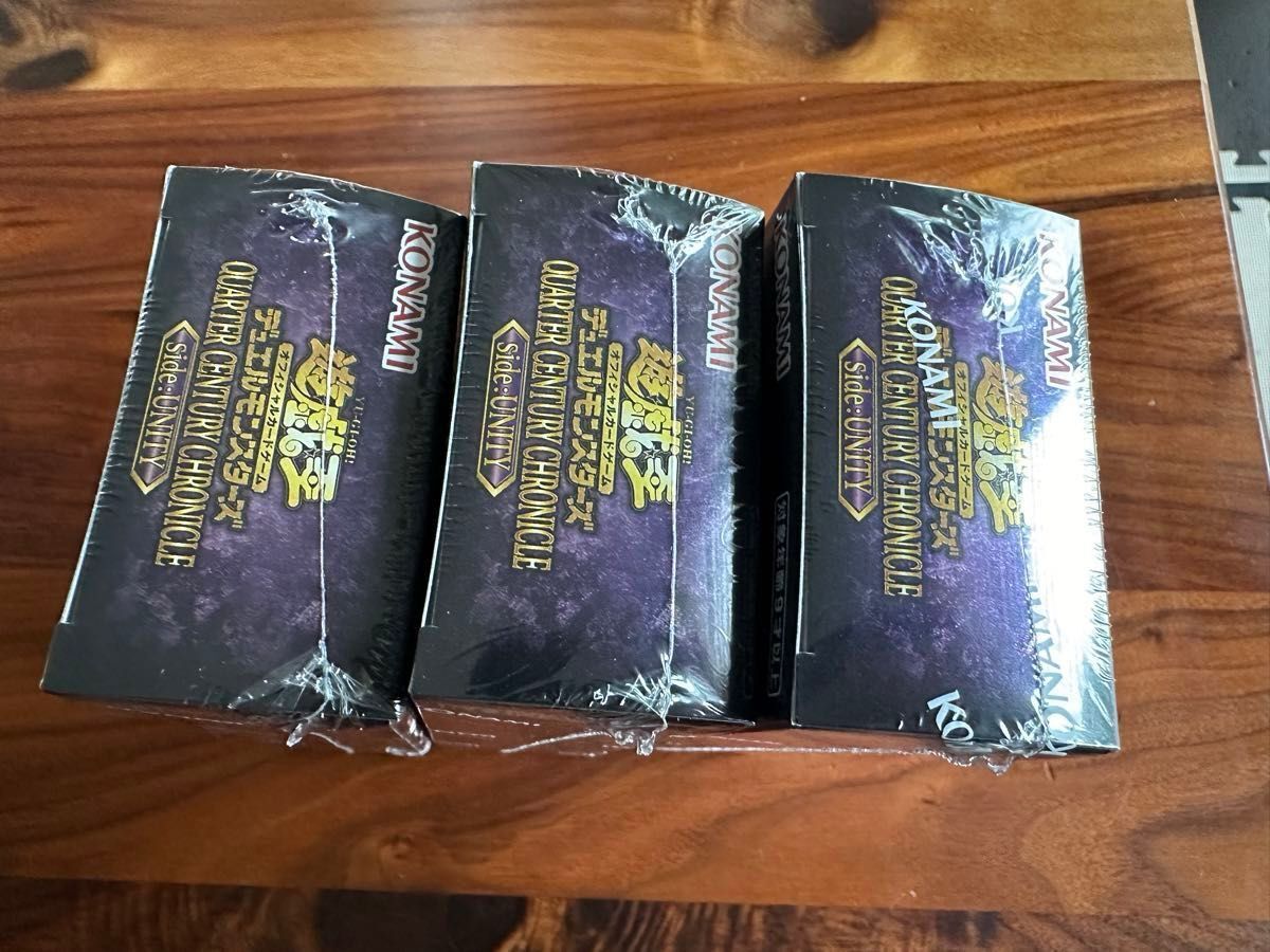 Yu Gi Oh OCG Quarter Century Chronicle side unity with shrink 3BOX No.PY969 | eBay