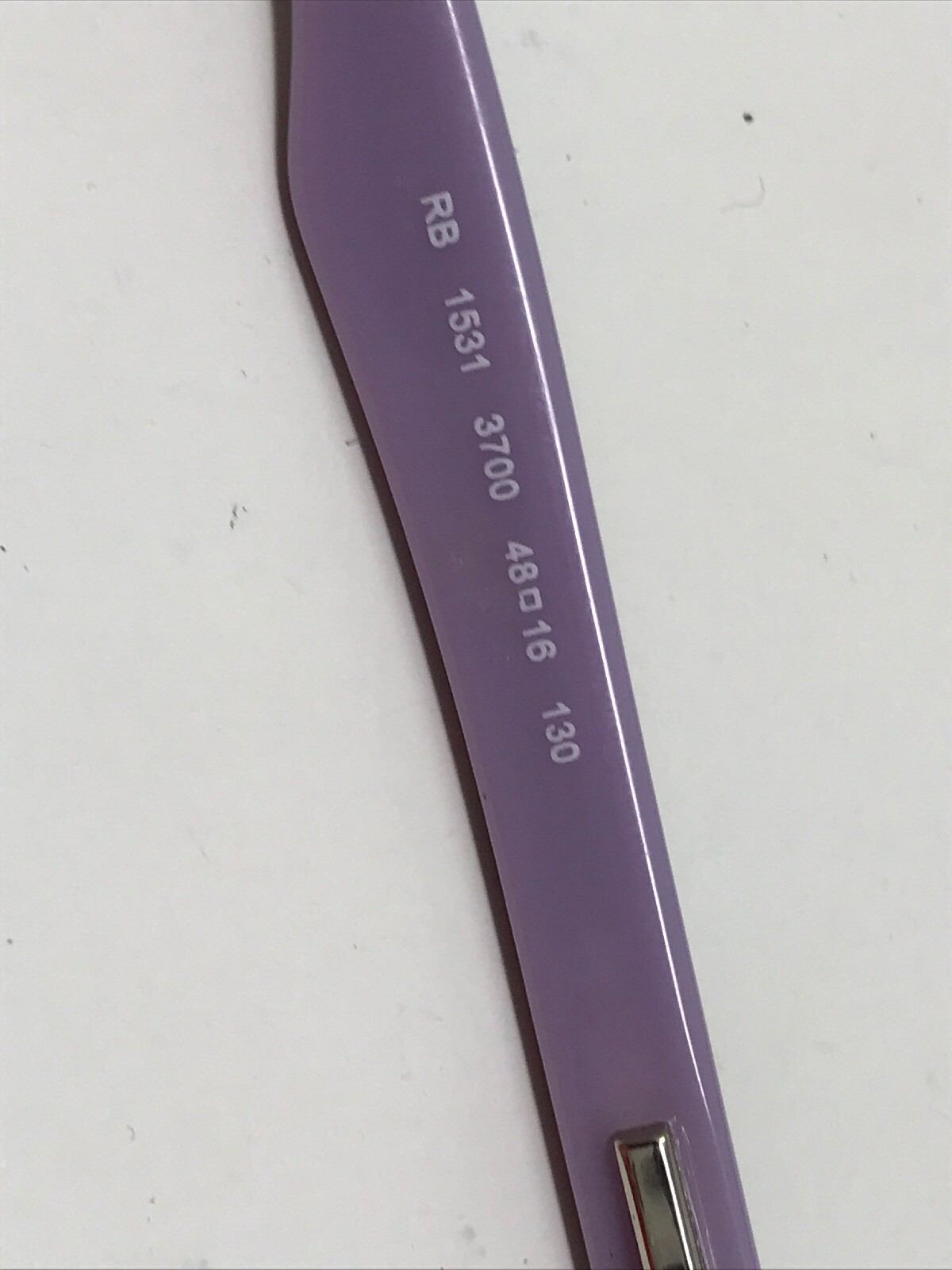 Authentic Temple Arm Leg Replacement PARTS Ray Ban RB 1531 3700 130mm ...