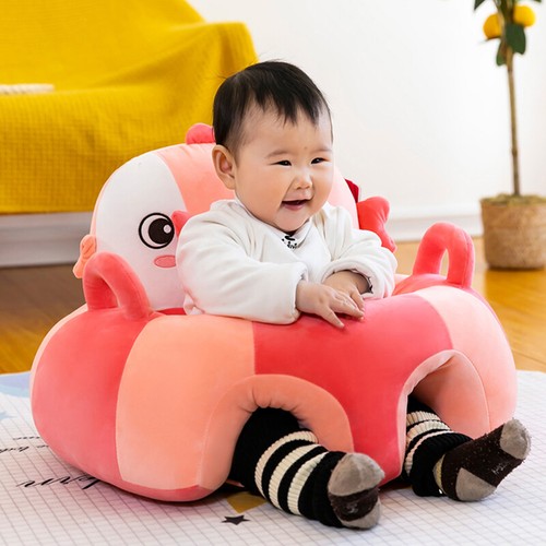 Animal Shaped Kids Learning Sitting Chair Cover Support Sofa Infant ...