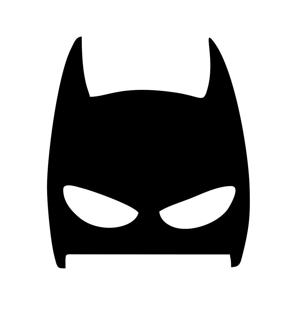 Batman Mask Stencil