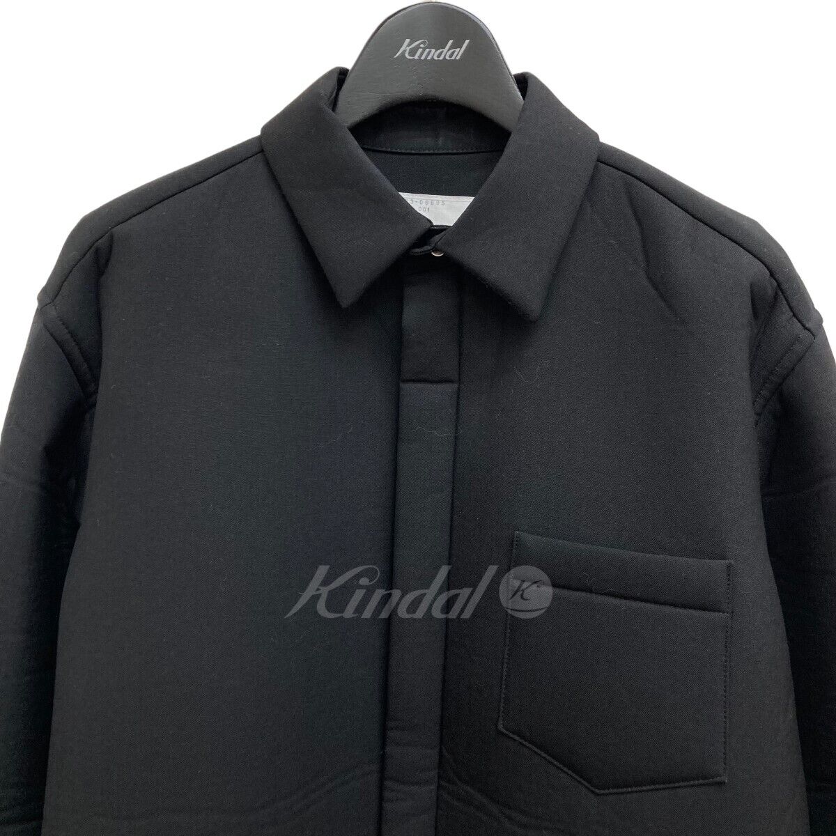 Sacai Suiting Bonding Shirt 23-06895 Black Size 1 | eBay Sacai Suiting Bonding Shirt 23-06895 Black Size 1 | eBay