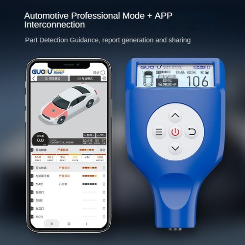 Paint Film Meter Four Generations of High-precision Paint Tester ...