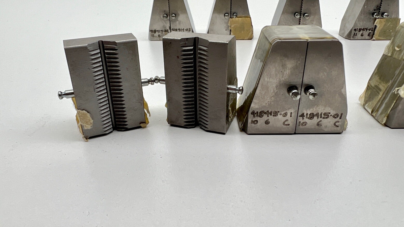 Instron MTS Like Wedge Action Grip Faces - 12 Pairs | eBay