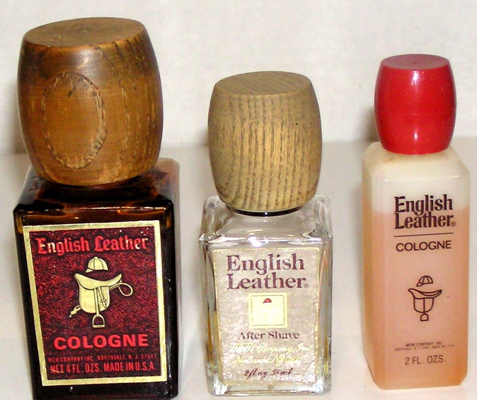 Vintage English Leather Cologne 4 oz After Shave 2 oz in Wood Box | eBay