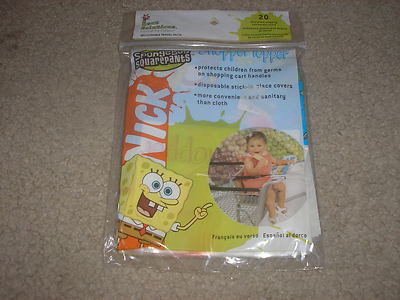 New 20 Pack SpongeBob SquarePants Shopper Topper Cart Cover | eBay