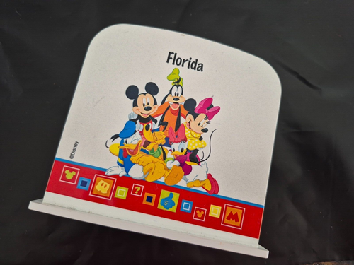 Florida State Disney Card Napkin Holder Holiday Colorful Resin ...