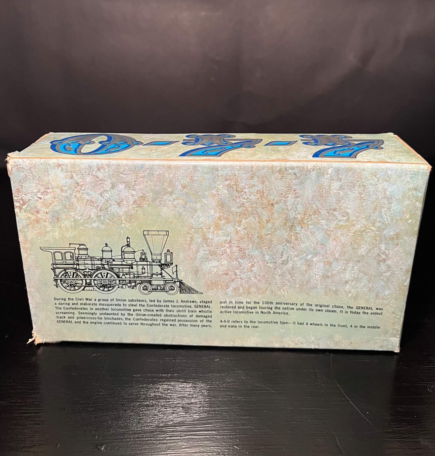 Vintage Avon The General Locomotive Train 4-4-0 Complete from Factory ...