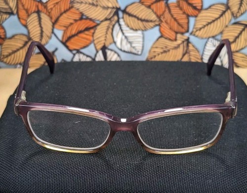 Giorgio Armani GA814 Eyeglass ***FRAMES ONLY*** Italy 54-15-135 Purple ...