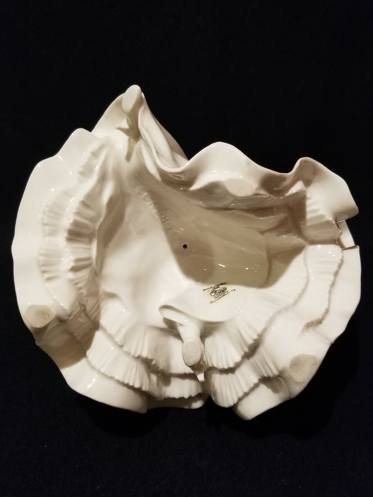 Vintage German Hutschenreuther G. Granget White Porcelain Woman Dancing ...