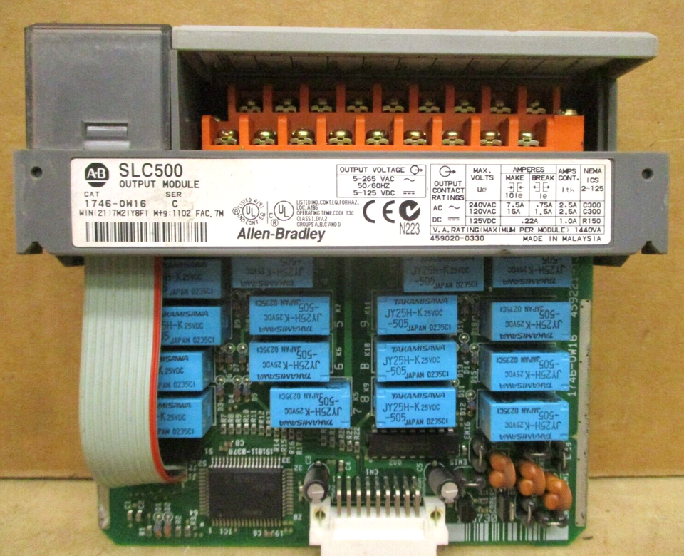 Allen-Bradley SLC500 1746-P1 1747-L511 1746-IA16 1746-OW16 1746-A7 ...