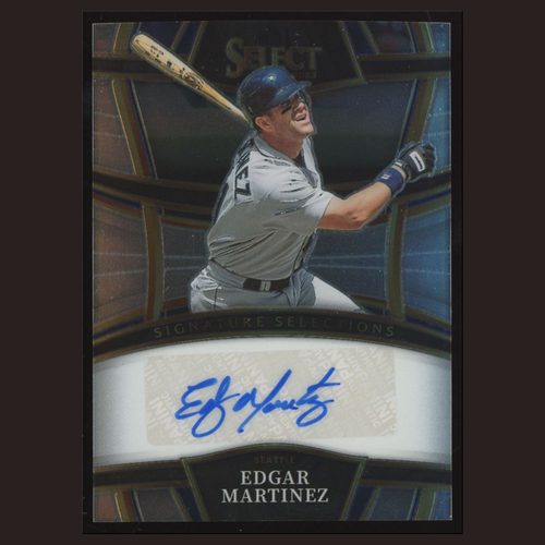 Edgar Martinez Auto #SS-EM Autograph 2023 Panini Select Signature ...