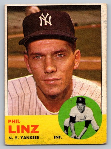 1963 Topps #264 Phil Linz New York Yankees | eBay
