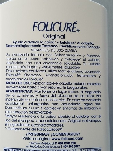 FOLICURE Original Shampoo for Fuller Thicker Hair, 23.6fl oz { 2 Large ...