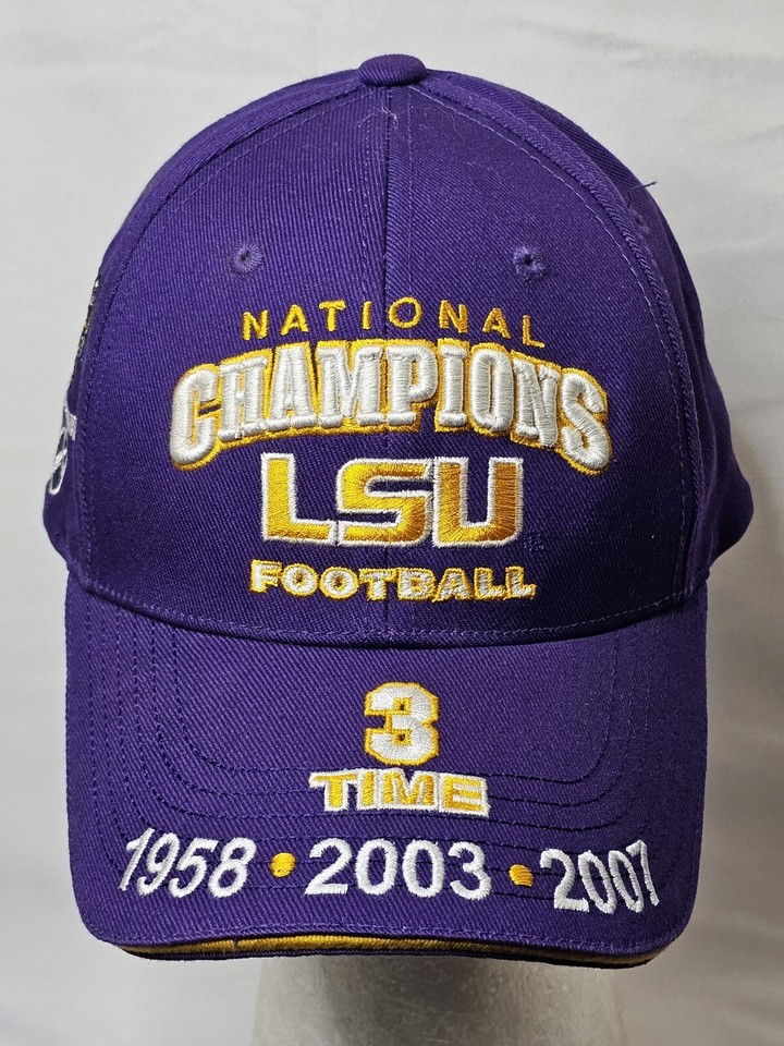 LSU Tigers 3 Time National Football Champions 1958 2003 2007 ...