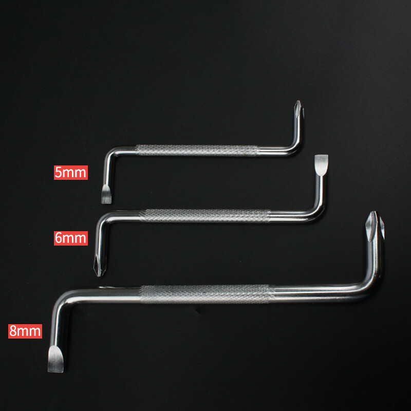 3pcs Z-Type Screwdriver Dual-purpose L-Shaped Elbow Bend With Magne'JN ...