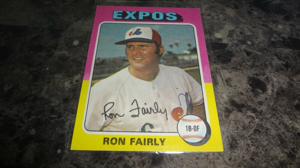 1975 TOPPS # 270 RON FAIRLY BASEBALL CARD | eBay
