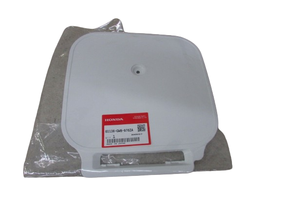 NOS 88-99 HONDA Z50R Z50 Z 50 WHITE FRONT NUMBER PLATE 61136-GW8-670ZA ...