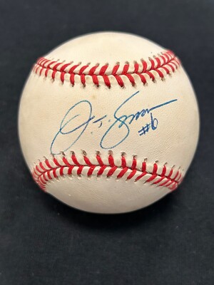 JT Snow Signed Auto Baseball San Francisco Giants BAS COA 377 | eBay