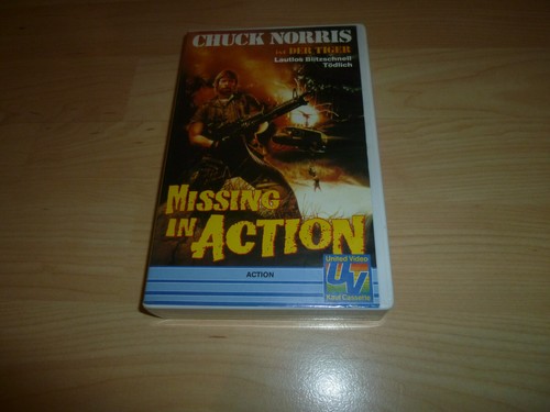 VHS Film - Missing in Action - Chuck Norris - 80s 80er - Videokassette | eBay.de