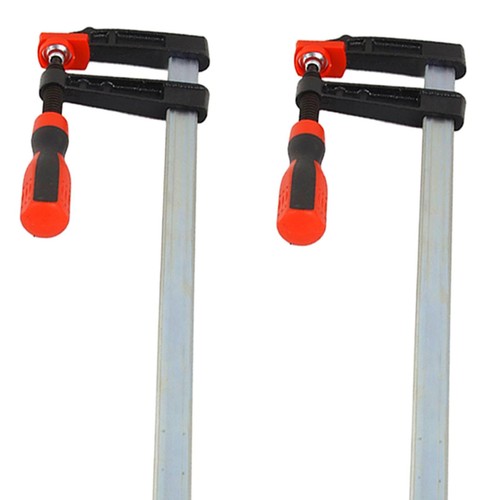 Heavy Duty F Clamps 4Pcs Woodworking Bar Clips Quick Slide Tool Set ...