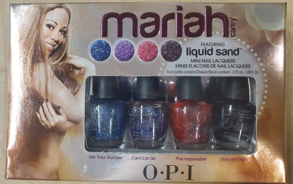 Opi Liquid Sand Mariah Carey