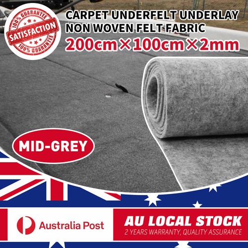 Auto 2m×1m Carpet Underfelt For Trunk Liner ,Garage Floor Underlay Easy ...