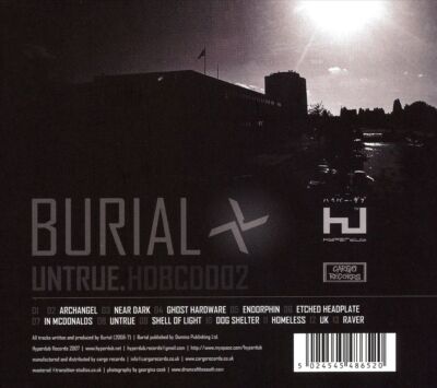 BURIAL UNTRUE NEW CD 5024545486520| eBay