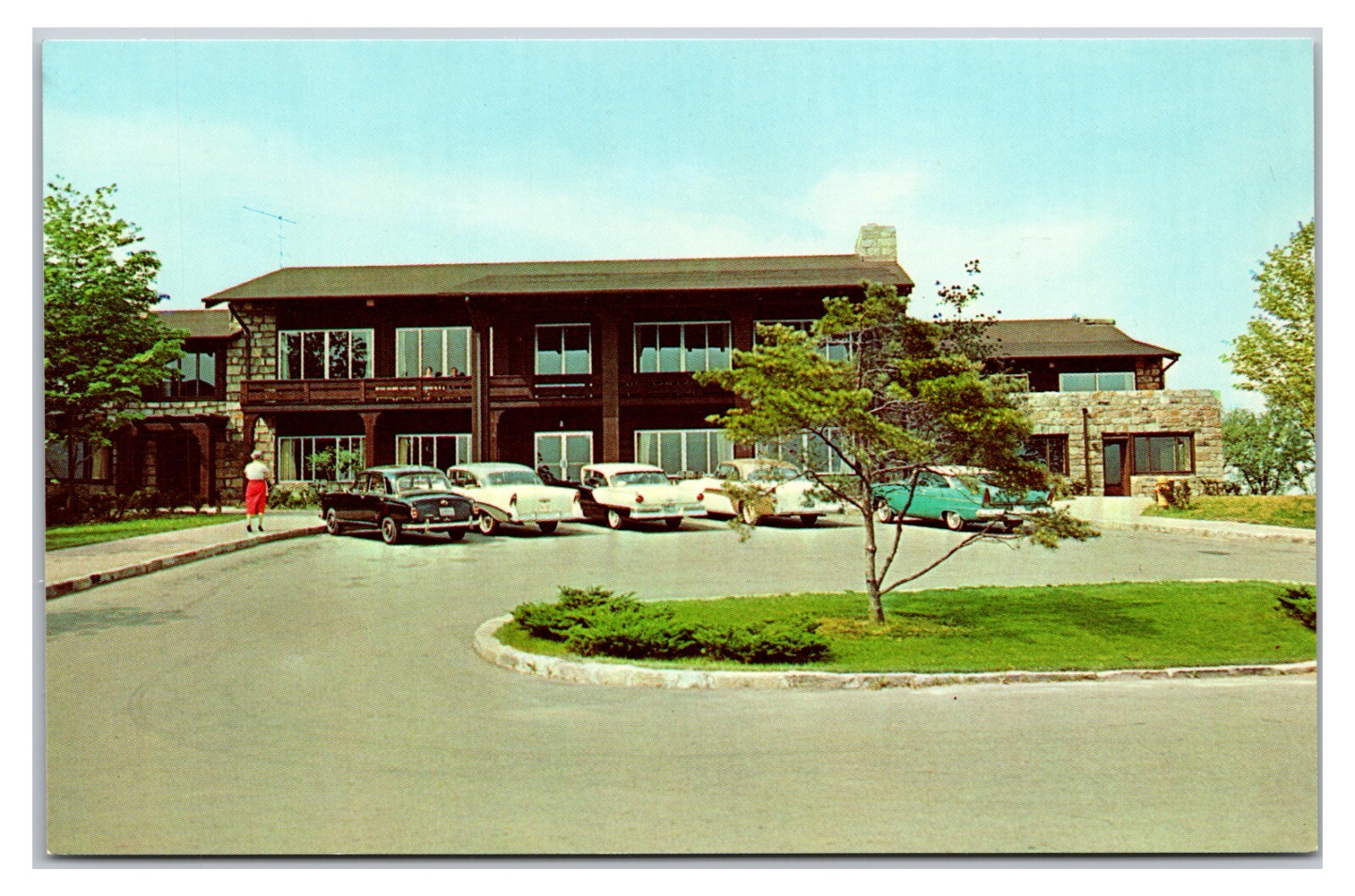 Vintage 1950s - Wilson Lodge - Wheeling, West Virginia Postcard ...