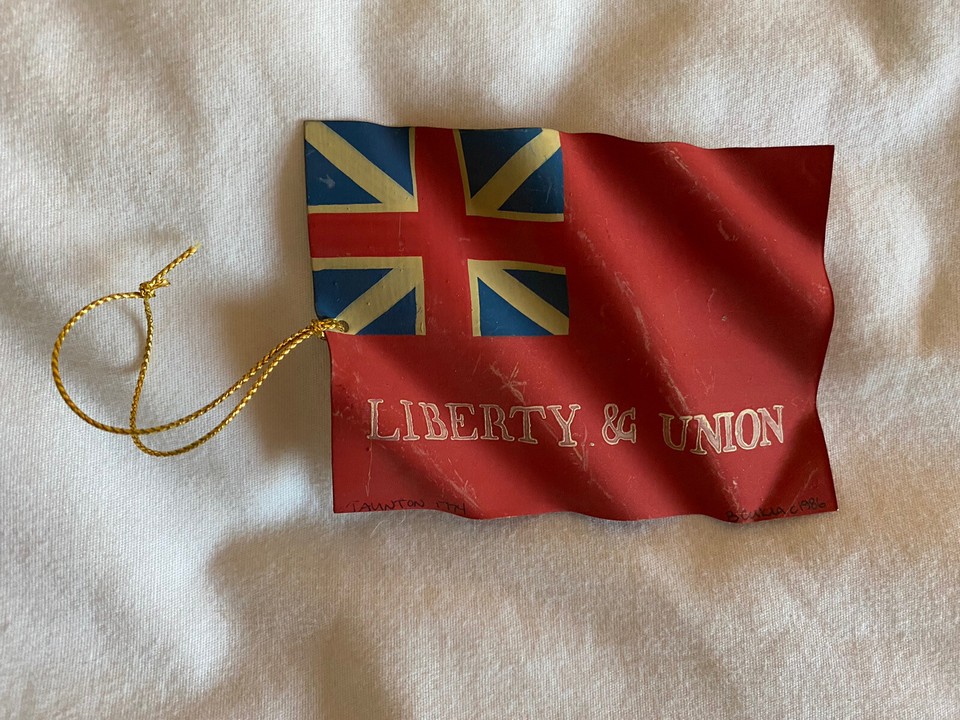 Liberty & Union flag metal ornament | eBay