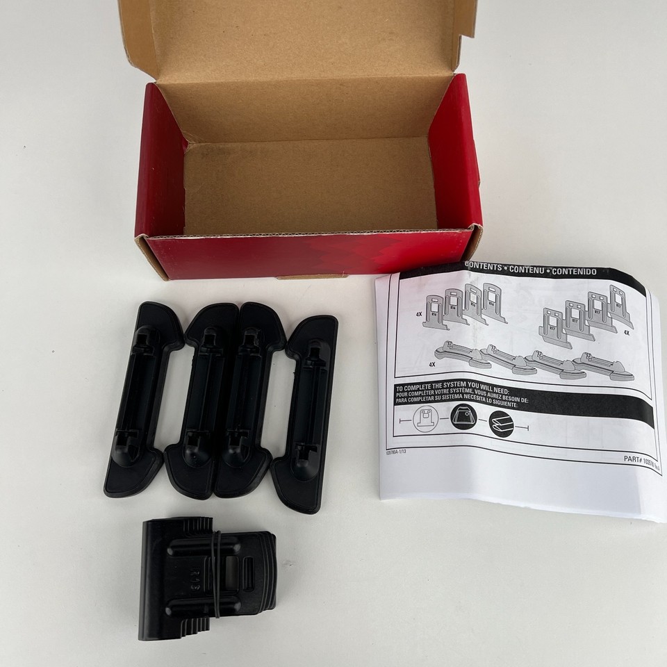 Yakima RidgeClip Set RC7 for RidgeLine Towers RC 7 4 clips 8 Pads ...