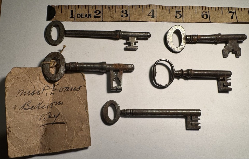 Antique Rare Metal Keys Fascinating Designs Collectors Pieces | eBay UK