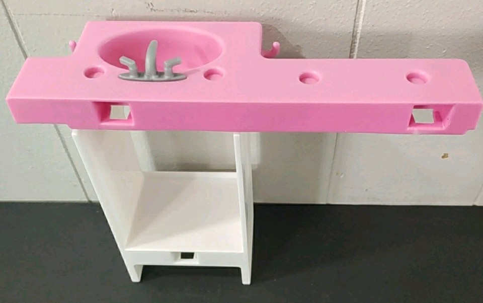 2018 Mattel Barbie Dream House Replacement Part - 2nd Floor Bathroom ...