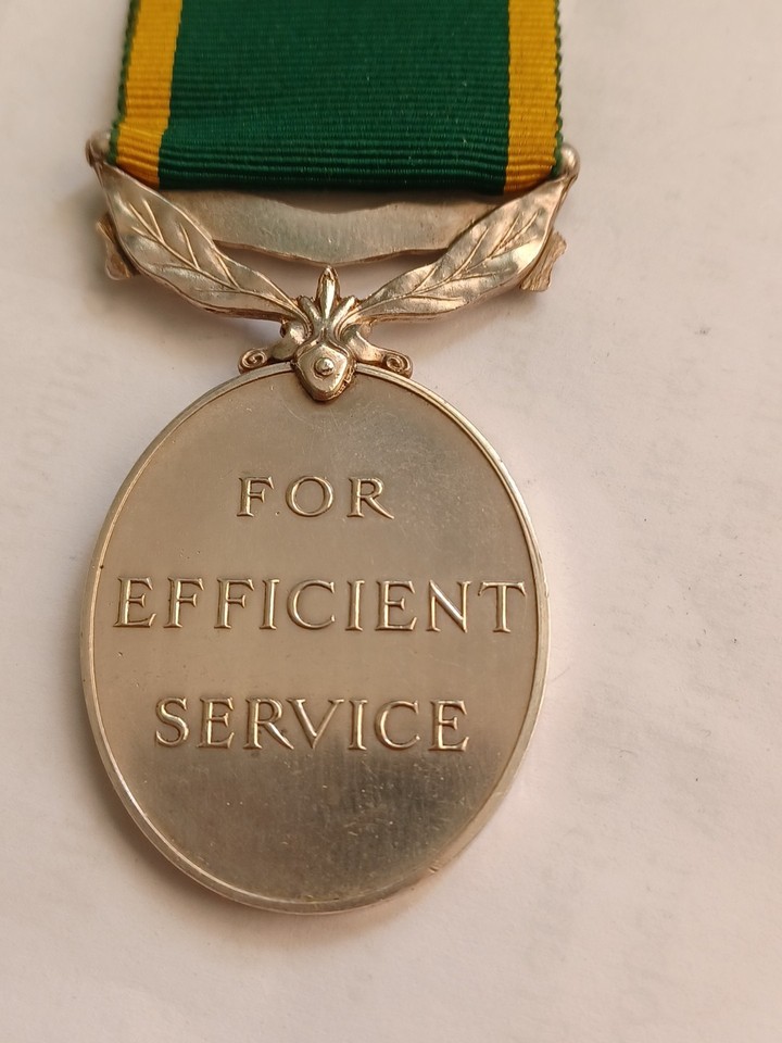 Territorial Efficiency Medal To E Mason York And Lancaster Regt | eBay UK