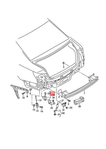 NEW AUDI A4 AVANT S4 QUATTRO 8W2 8W5 8WC 8WD 8WH HOLDING STRAP ...