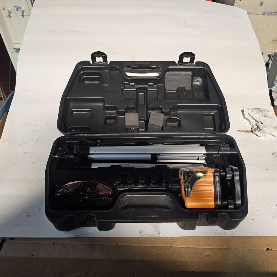 Johnson Manuel Leveling Rotary Laser Kit Model No. 40-0918 | eBay