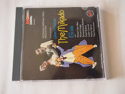 Gilbert & Sullivan: The Mikado (CD, 1987, MCA Distribution) RARE | eBay
