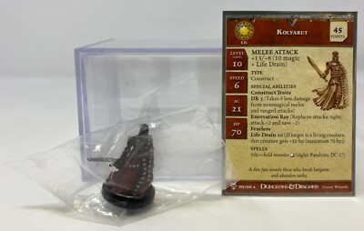 Dungeons & Dragons Miniatures - Kolyarut 09/60 (2006) WotC (With Card ...