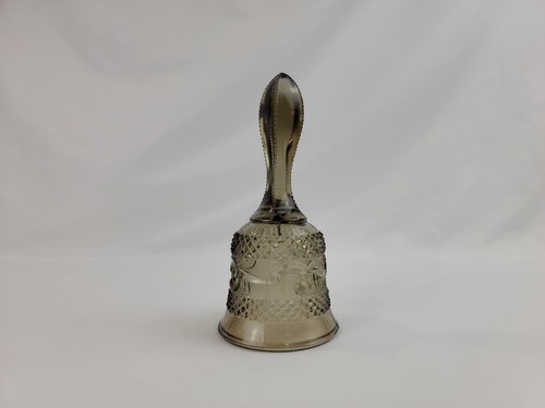 Vintage Artmark Diamond Cut Pressed Glass Bell | eBay