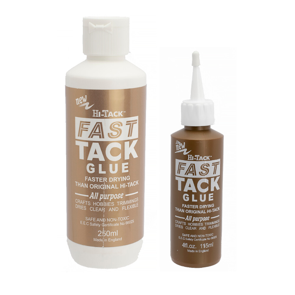 Fast-Tack or Hi-Tack Very Sticky PVA Glue | Craft Adhesives | Choice of ...