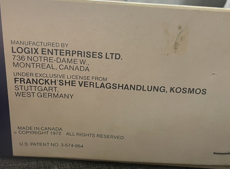 Vintage 1974 Logix Electronic Computer 0-600 Miniature Computer RARE ...