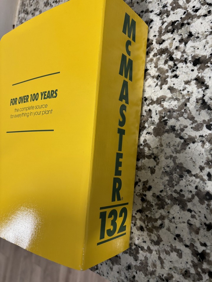 McMaster Carr Catalog 132 Los Angeles | eBay