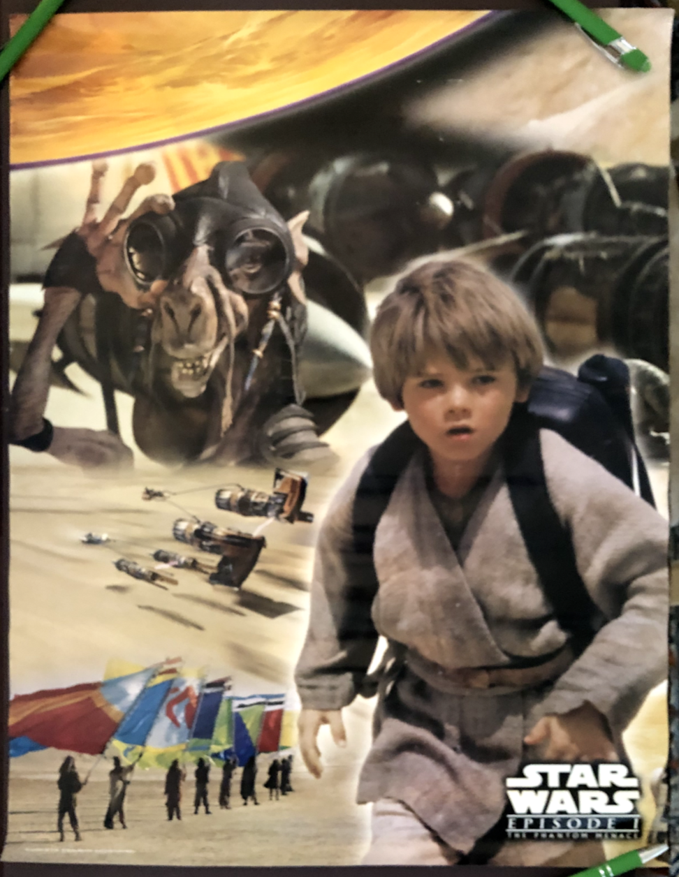 Star Wars I The Phantom Menace Taco Bell Promo Mini Movie Poster 1 of 4 ...