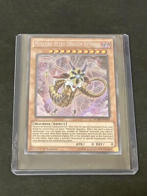 Yugioh! Meklord Astro Dragon Asterisk - LC5D-EN166 - Secret Rare - 1st ...