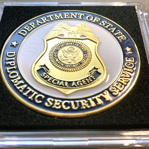 DEPARTMENT OF STATE-US Diplomatic Security Service Gold Plated ...