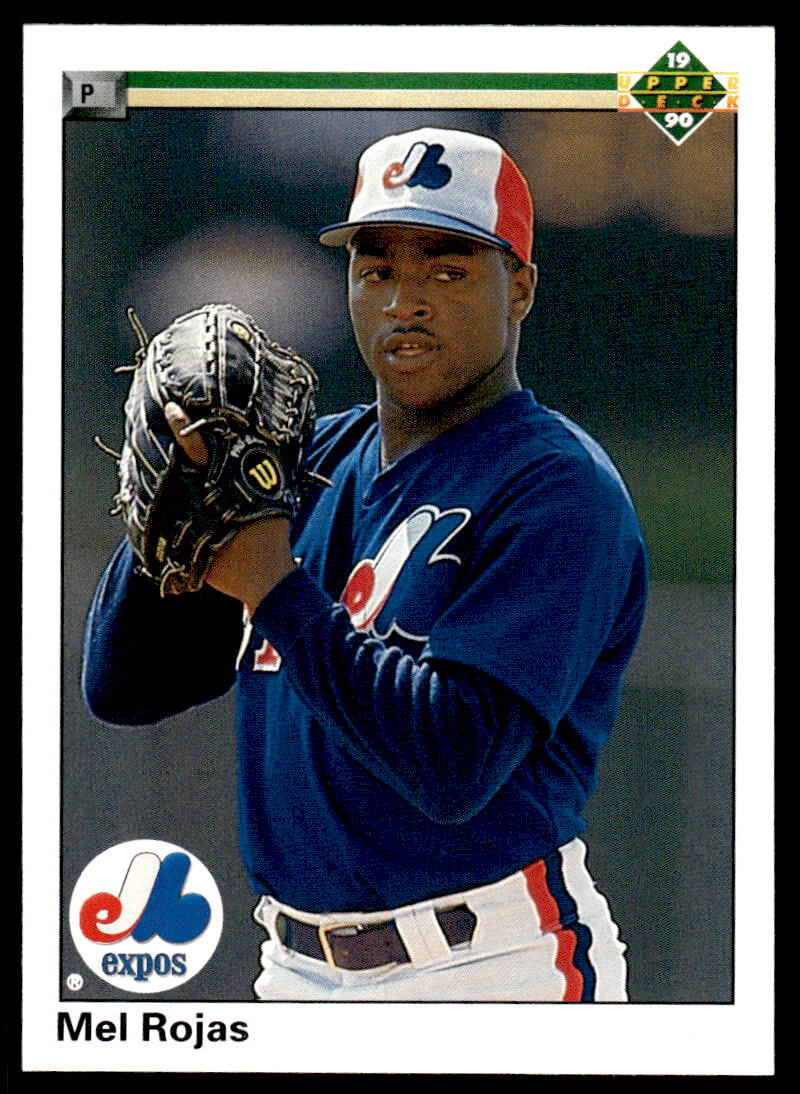 1990 Upper Deck 772 Mel Rojas Montreal Expos Rookie Baseball Card | eBay