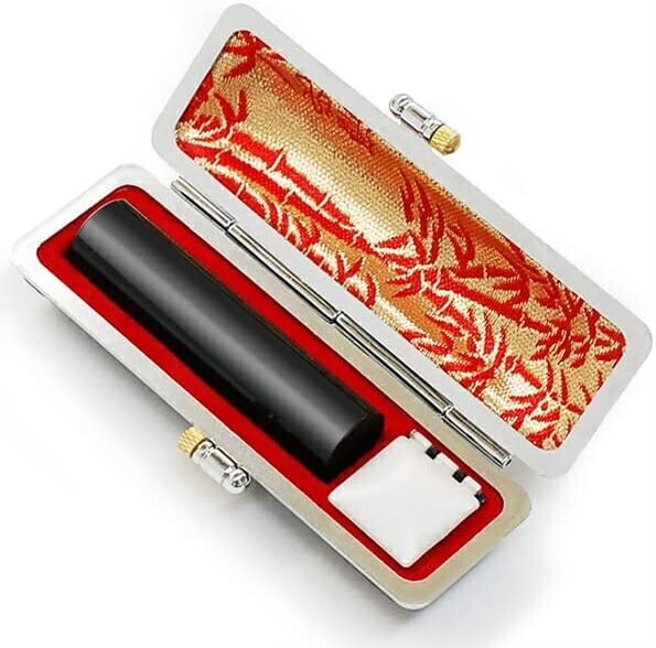 Japanese KANJI HANKO Stamp for Your Name with a Case Select size and ...
