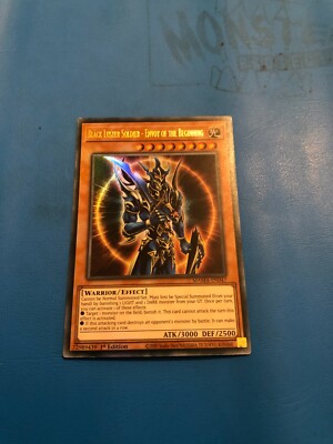 YUGIOH Ultra Rare Black Luster Soldier - Envoy Of The Beginning MAMA ...