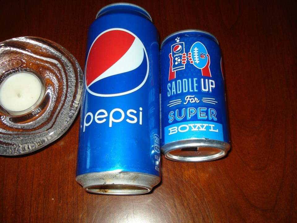 2- Super Bowl LI 2017 New England PATRIOTS PEPSI CANS Empty | eBay