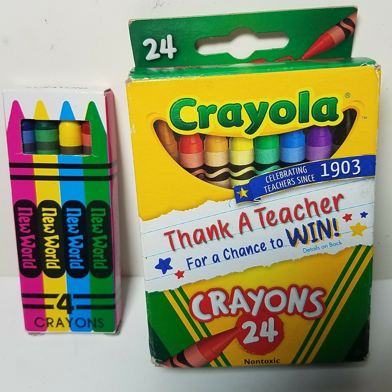 28 CRAYOLA Crayons 24 Pack plus 4 NonToxic School Supplies Craft Art ...