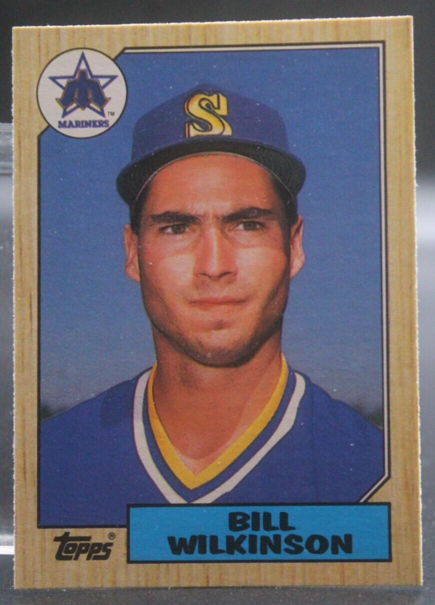 Bill Wilkinson (Mariners) - 1987 Topps Traded #127T | eBay